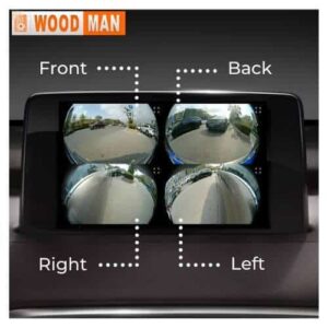 Woodman God's Eye 360 Bird View Car Camera (3D View) - Hiwoodman