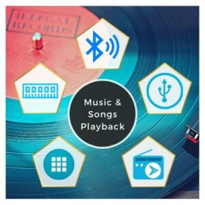 Swift Touch Screen Music System, Price & Specifications | Woodman