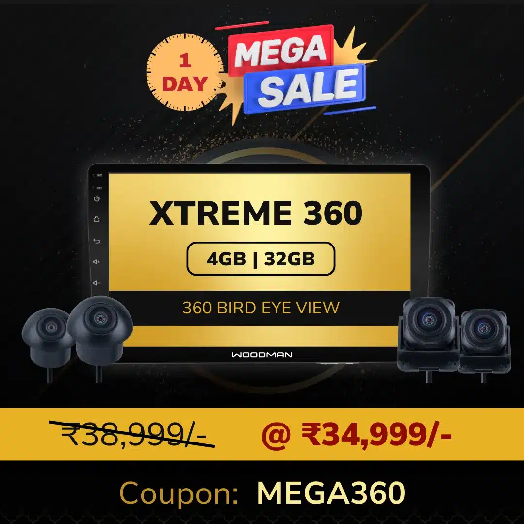 Woodman Xtreme 4.0 360 View System with 36+ Voice Commands