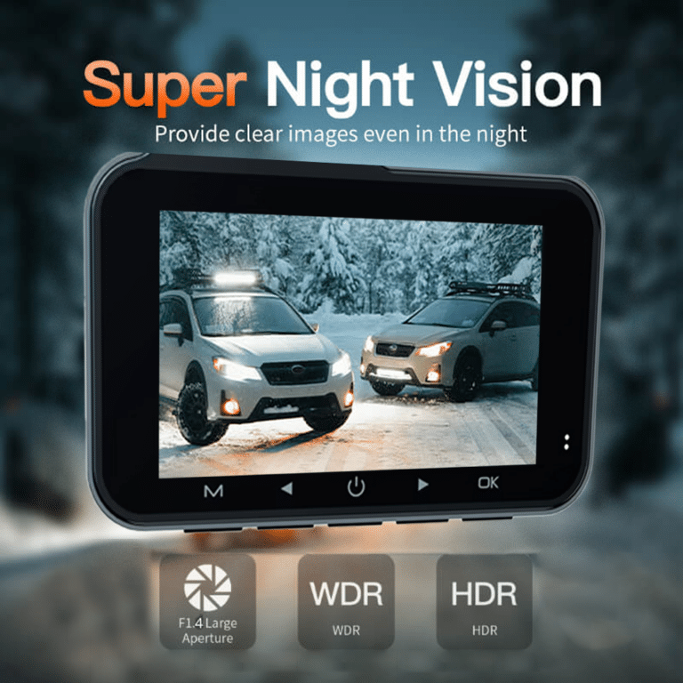 Woodman CAR CAM 1 - 2.5K Car Dash Camera (Front & Back) Dual View Dash ...