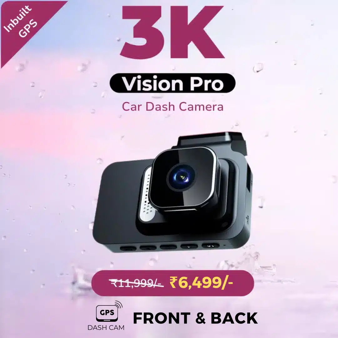 Prebook Woodman 3K Vision Pro Dash Camera - 3 - Hiwoodman